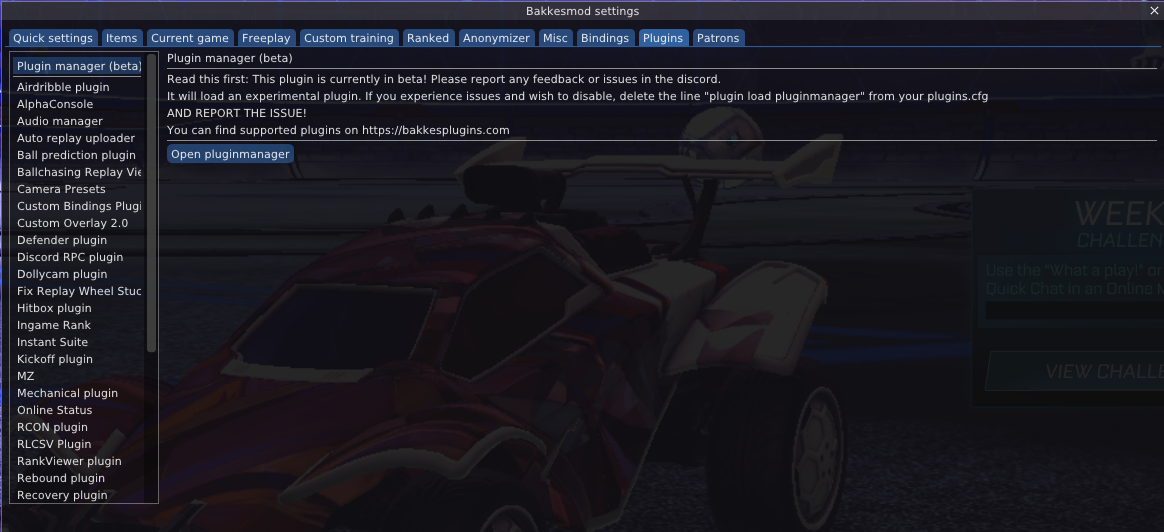 意外と知られていない？BakkesModの設定のすべて【PC版限定】 | ロケットリーグ 日本コミュニティ